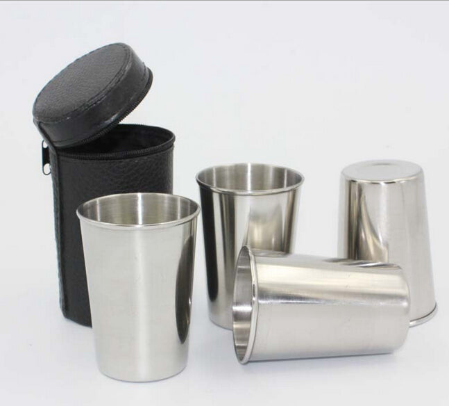 Stainless Steel Pocket Shot Glass - Mister Culinary